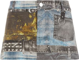 Miaou Jupe mini imprim&eacute;e