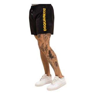 Dsquared2 Herren, Bademode, Schwarzk, LGr&ouml;&szlig;e