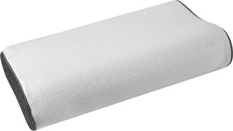 Abakuhaus Kopfkissen, Schlafkissen Memory Foam Ergonomisch Chiropraktik Einfache Reinigungspflege für Allergiker und Kinder Waschbaren Bezug Nackenanpassung, 37