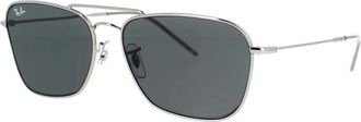 Ray-Ban Innovative Unisex Sonnenbrille Caravan Gunmetal Grey - - Accessories - unisex - Grau - 58 MM
