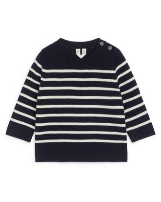 Arket Wollpullover -Wei&szlig;