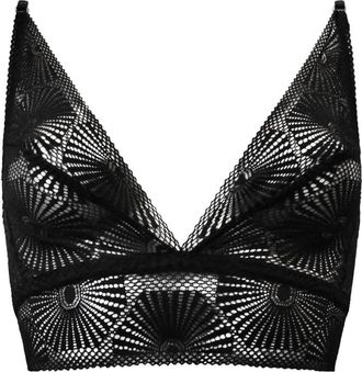 Anekdot Damen vegan Bralette Sun Schwarz
