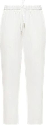 Sun 68 Femme, Pantalons, Blanc, Taille: 40 FR Cropped Pantalons