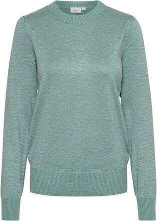 Saint Tropez Rundhalspullover MilaSZ Viskosemischung, Regular fit