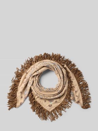 Codello Tuch aus Viskose-Mix mit Fransen und Paisley-Muster