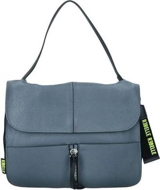 Rebelle Sac en cuir Carole shark, Bleu drag&eacute;e, Taille unique