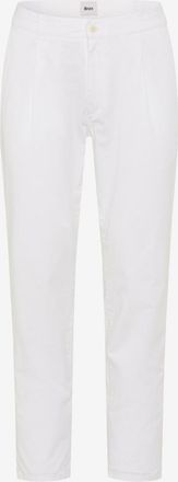 Brax Chino TIno mit Stretch und Bundfalte, Relaxed Tapered Fit in