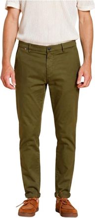 Mason's Homme, Pantalons, Vert, Taille: XS Pantalon Chino Osaka