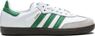 adidas Low-Top Sneaker - Samba Og White Green - Gr. US_4_5 - in Wei&szlig; - f&uuml;r Damen