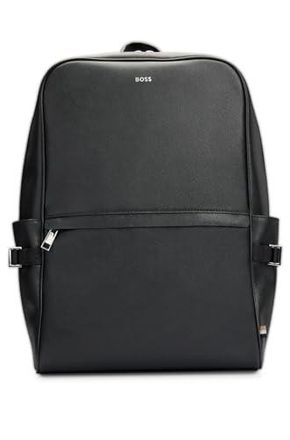 BOSS Hommes Zair Backpack Sac &agrave; dos avec logo imprim&eacute; en transfert
