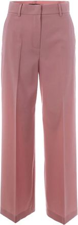 Max Mara Femme, Pantalons, Rose, Taille: 34 FR Wide Pantalons