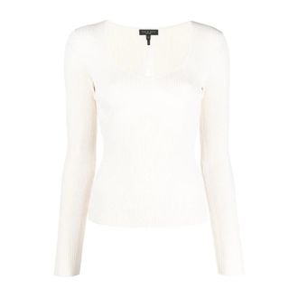 Rag & Bone Beiger Strickpullover Langarm - - Knitwear - Damen - Beige - XL