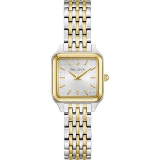 Bulova Sutton Mehrfarbig Damen Armbanduhr 98L330