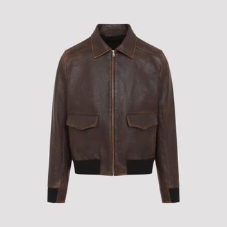 Prada Veste en cuir Prada