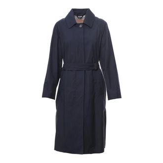 Max Mara Femme, Manteaux, Bleu, Taille: 36 FR Orleans Trench Coat