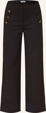 More & More More & More Marlenehose Aus Jersey schwarz