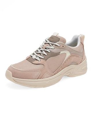 Geox D ZARVIA Baskets pour Femme Beige 37 EU, Beige, 37 EU