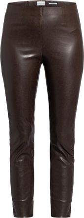 Seductive Seductive 7/8-Hose Sabrina In Lederoptik braun