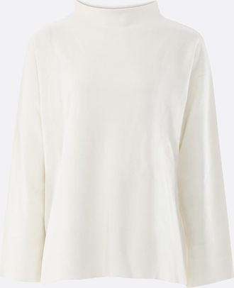 van Laack Stehkragenpullover loose fit