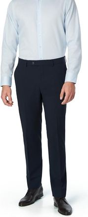 Daniel Hechter Herren Hose blau Schurwoll-Stretch