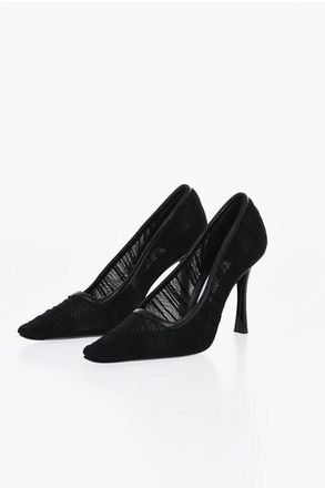 Jimmy Choo London Rouched Tulle Pumps 11 cm Heel size 36,5