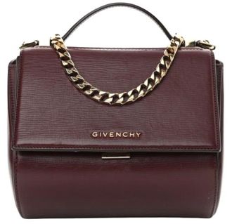 Givenchy Mini Pandora Box crossbody with Gold Chain