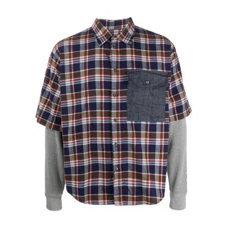 Dsquared2 Shirt Doppia Manica - - Shirts - Herren - Mehrfarbig - S