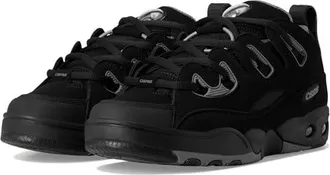 Osiris Chaussures de skate D3 E pour homme, Noir/gris/noir, 42 EU