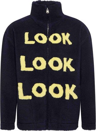 J.W.Anderson veste à slogan imprimé - Bleu