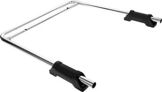 Pretyzoom Mipcase Verstellbare B&uuml;ro Fu&szlig;st&uuml;tze aus Edelstahl mit Klappbarem Fu&szlig;polster Ergonomische Beinhalterung f&uuml;r Gaming B&uuml;rost&uuml;hle Robuste Stuhl Fu&szlig;ablage f