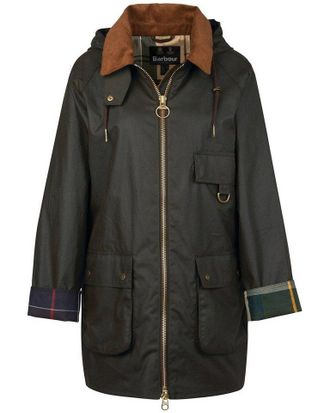 Barbour Langjacke Wachsjacke Highclere