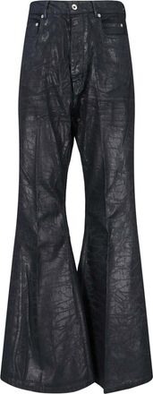 Rick Owens Bootcut Jeans - Schwarz