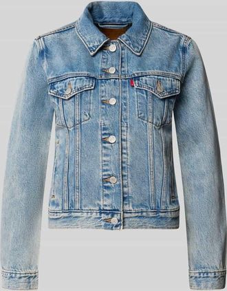 Levi's Regular Fit Jeansjacke aus Baumwoll-Lyocell-Mix