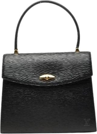 Louis Vuitton Sac &agrave; main Pre-owned Malesherbes Epi - Femme - Pre-owned - Noir - Taille: ONE Size