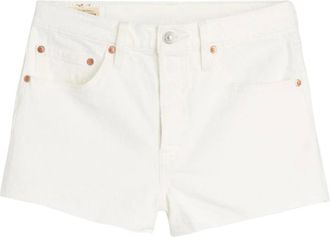 Levi's Femme, Shorts, Blanc, Taille: W28 Shorts en jean Ribcage