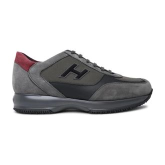 Hogan Baskets Interactives en daim - Homme - Chaussures - Vert - Taille: 42 1/2 EU