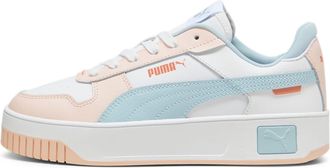Puma Damen Carina Street Sneakers, White-Frosted Dew-Island Pink, 37.5 EU