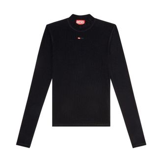 Diesel Damen, Oberteile, Schwarzk, MGr&ouml;&szlig;e