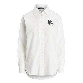 Ralph Lauren Relaxed Fit Stretch Baumwollhemd - - Blouses & Shirts - Damen - Wei&szlig; - XS