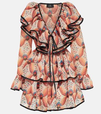 Etro Bedrucktes Minikleid