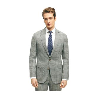 Brooks Brothers Regent Fit Wollkaro Anzugjacke - - Jackets - Herren - Mehrfarbig - XL