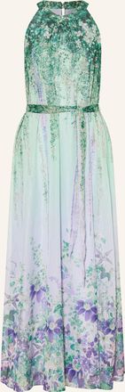 Marc Cain Abendkleid Mit Glitzergarn lila