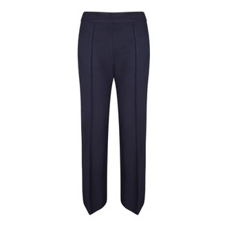 Blanca Vita Milano Stitch Hose - - Trousers - Damen - Blau - S