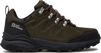 Jack Wolfskin Trekkingschuhe Jack Wolfskin Refugio Texapore Low M 4049851 Grün