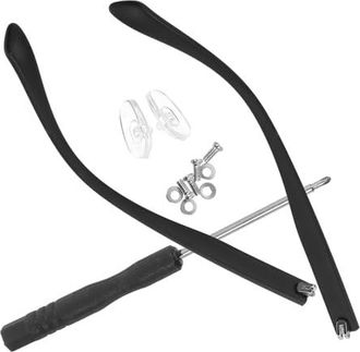 Yarnow Branches de Lunettes Antid&eacute;rapantes Larges de Rechange Robustes pour Montures de Lunettes et Solaires Accessoires de R&eacute;paration Confortables