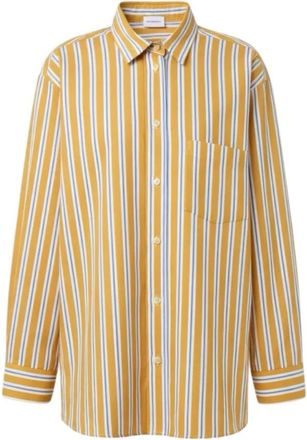 Andamane Femme, Blouses et Chemises, Jaune, Taille: 38 FR New Georgiana Oversized Shirt