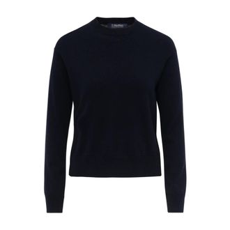 Max Mara Femme, Pulls, Bleu, Taille: 42 FR Robe &Eacute;l&eacute;gante Eco