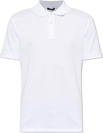 Balmain Homme, Tops, Blanc, Taille: XL Polo Chemises