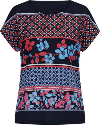 Peter Hahn Rundhals-Shirt Peter Hahn blau