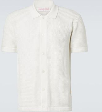 Orlebar Brown Polo Tiernan en crochet de coton